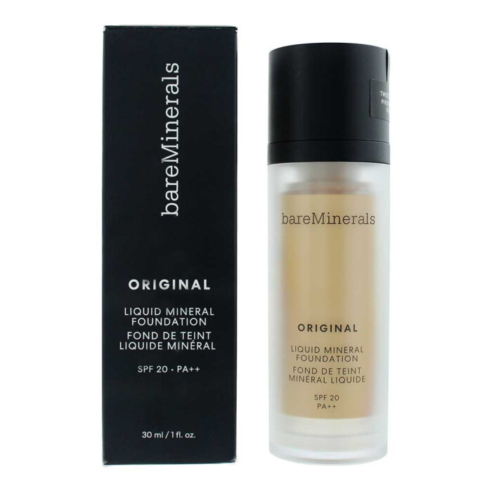 Bare Minerals Liquid Mineral Foundation 18 Medium Tan 30ml | Clear Chemist