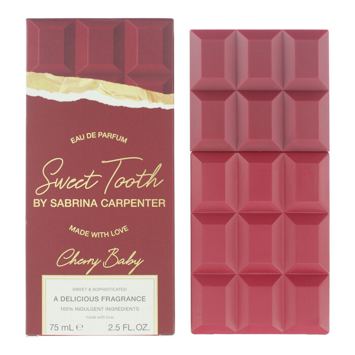 Sabrina Carpenter Sweet Tooth Cherry Baby Eau De Parfum 75ml | Clear ...