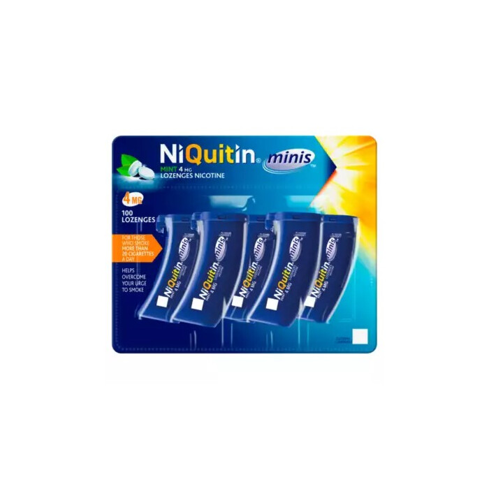 NiQuitin Mint 4mg Lozenges 100 Pack – Stop Smoking Support | Clear Chemist
