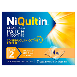 NiQuitin Clear Patch 14mg Step 2 – Quit Smoking Support | Clear Chemist ...
