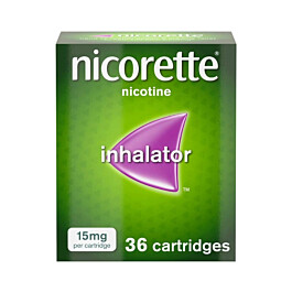 Nicorette 15 mg Inhalator (36) – Nicotine Vapour for Cravings | Clear ...
