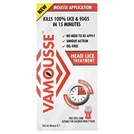 Vamousse Head Lice Treatment | Clear Chemist