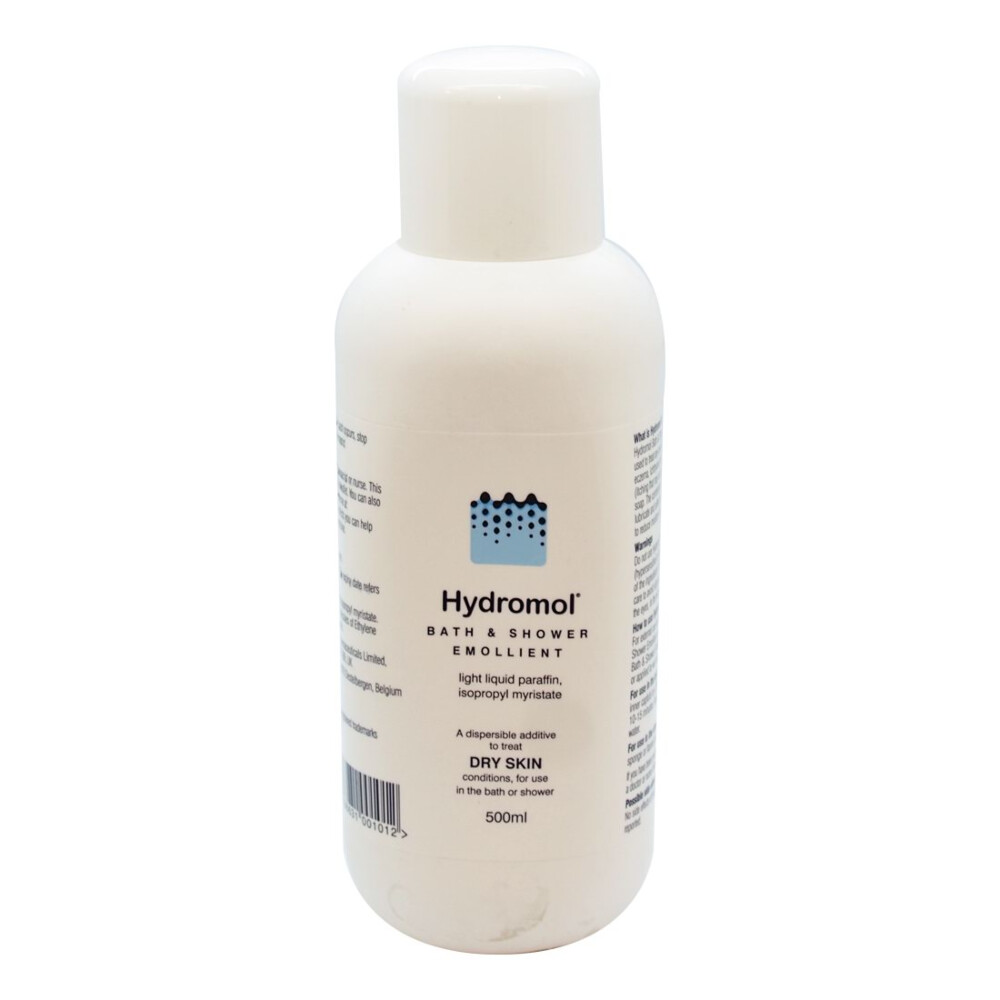 Hydromol Emollient 500ml – Hydrating Skin Moisturiser & Bath Additive ...