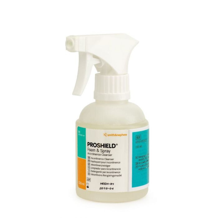 Proshield Foam & Spray Cleanser 235ml - Gentle No-Rinse Skin Cleanser ...